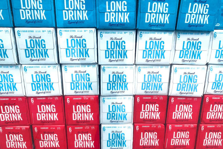 Finland’s long drink was one of the first pre-made cocktails