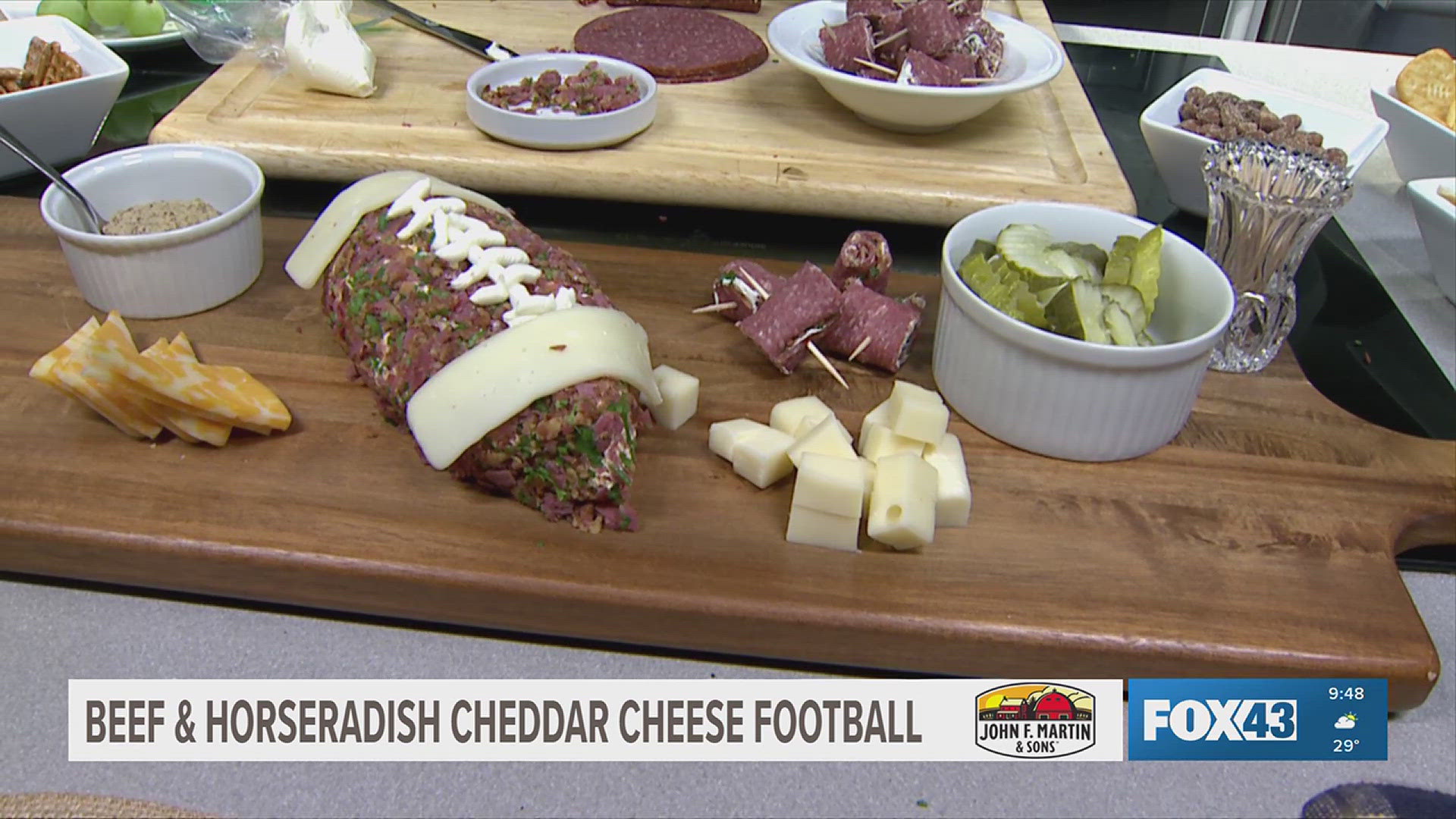 John F Martin & Sons makes Lebanon bologna pinwheels with their ...