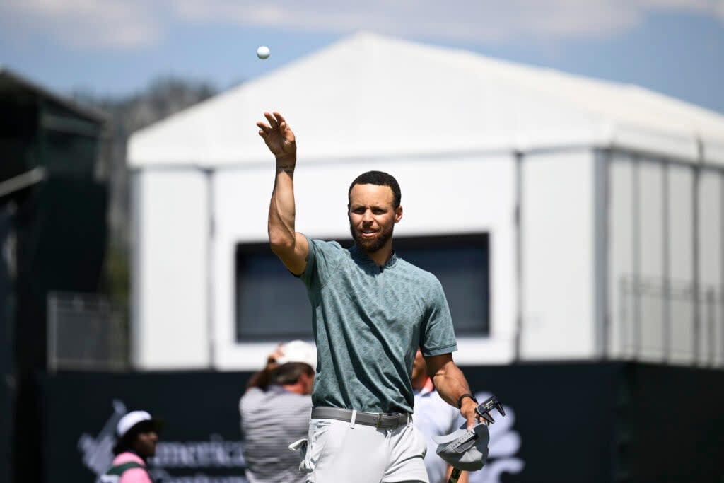 When Steph Curry revealed what separates pro golfers from him, 'My ...