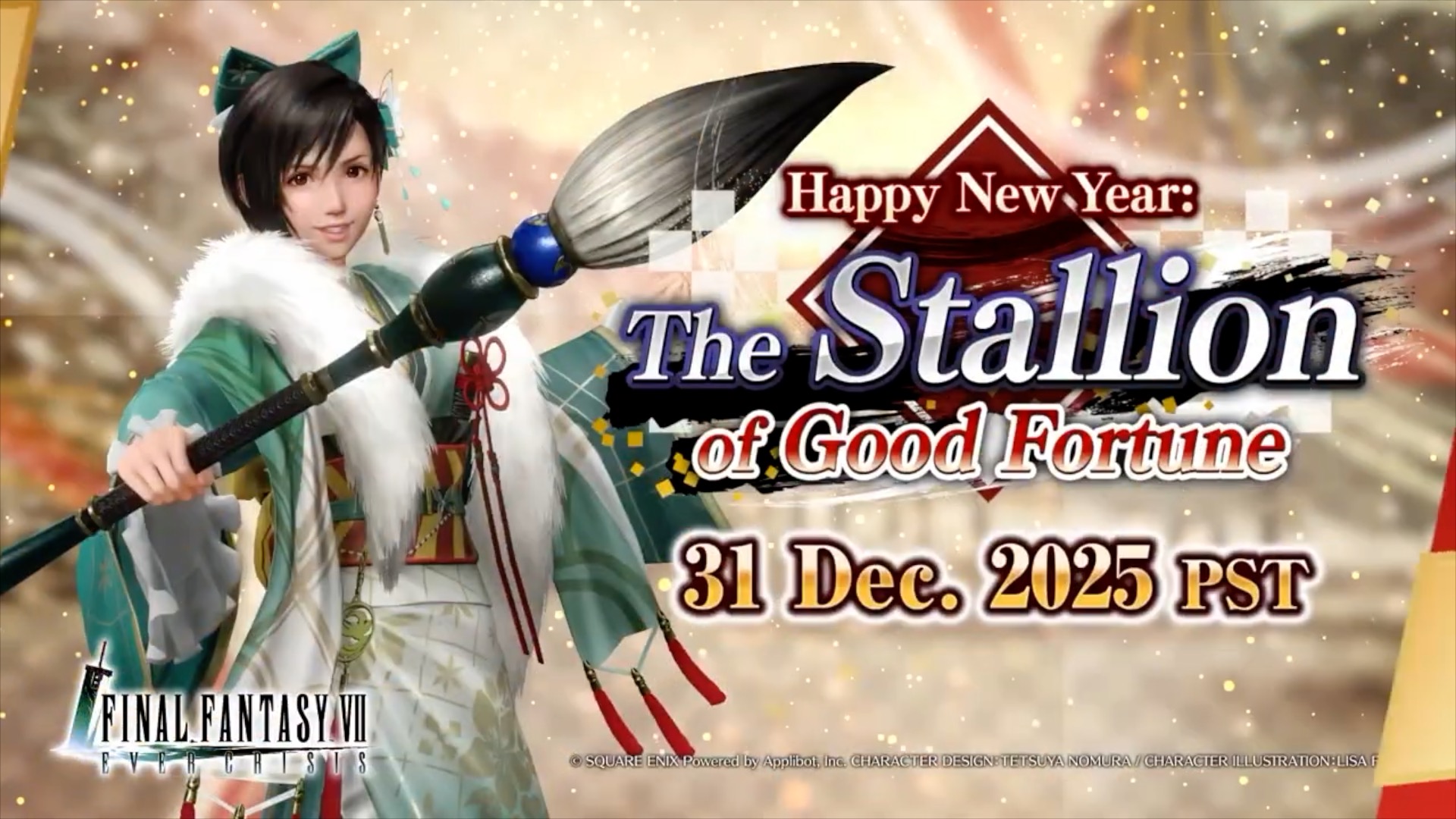 Final Fantasy 7 Ever Crisis official The Stallion of Good Fortune event ...