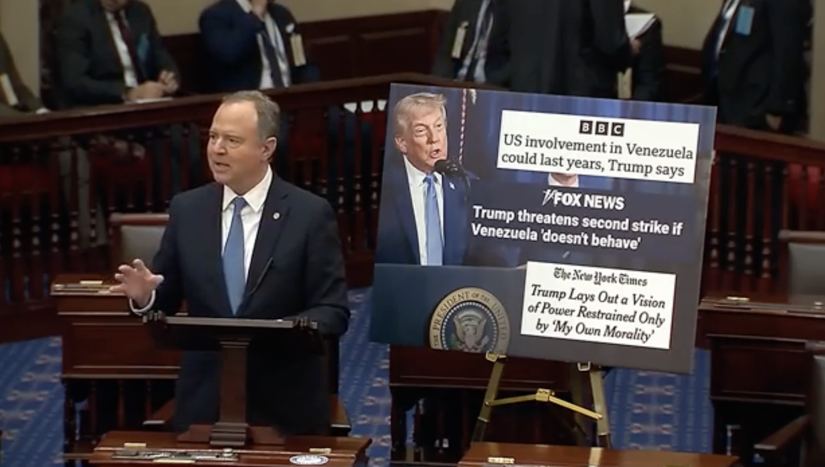 'It was about oil': Adam Schiff introduces his colleagues to the ...