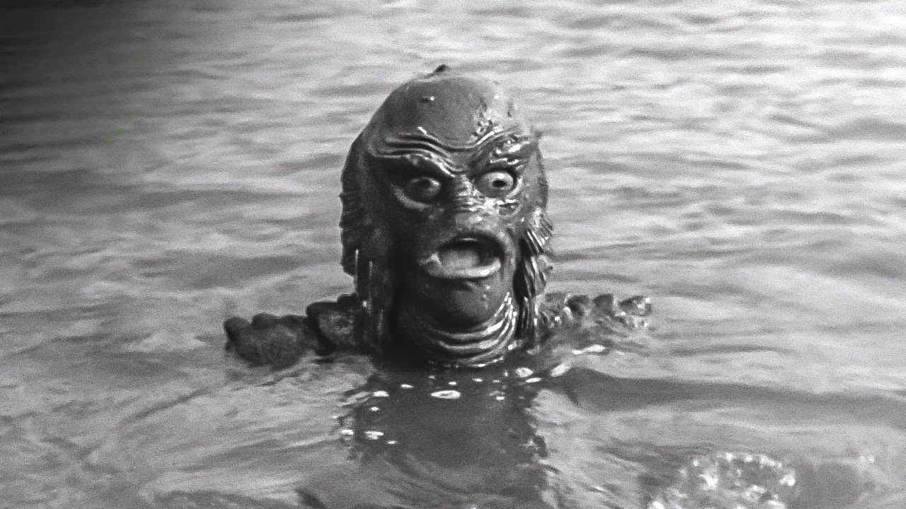 The Gill-Man is captured - Revenge of the Creature (Black Lagoon)