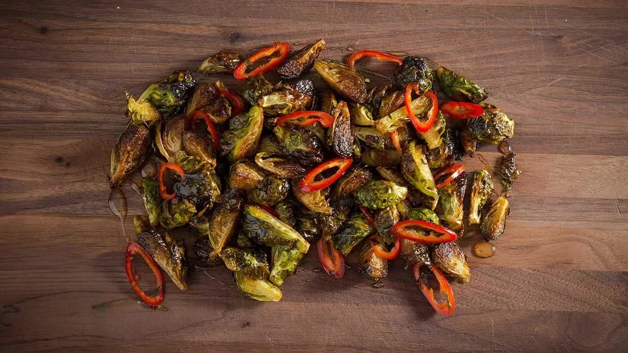 Crispy roasted Brussels sprouts recipe