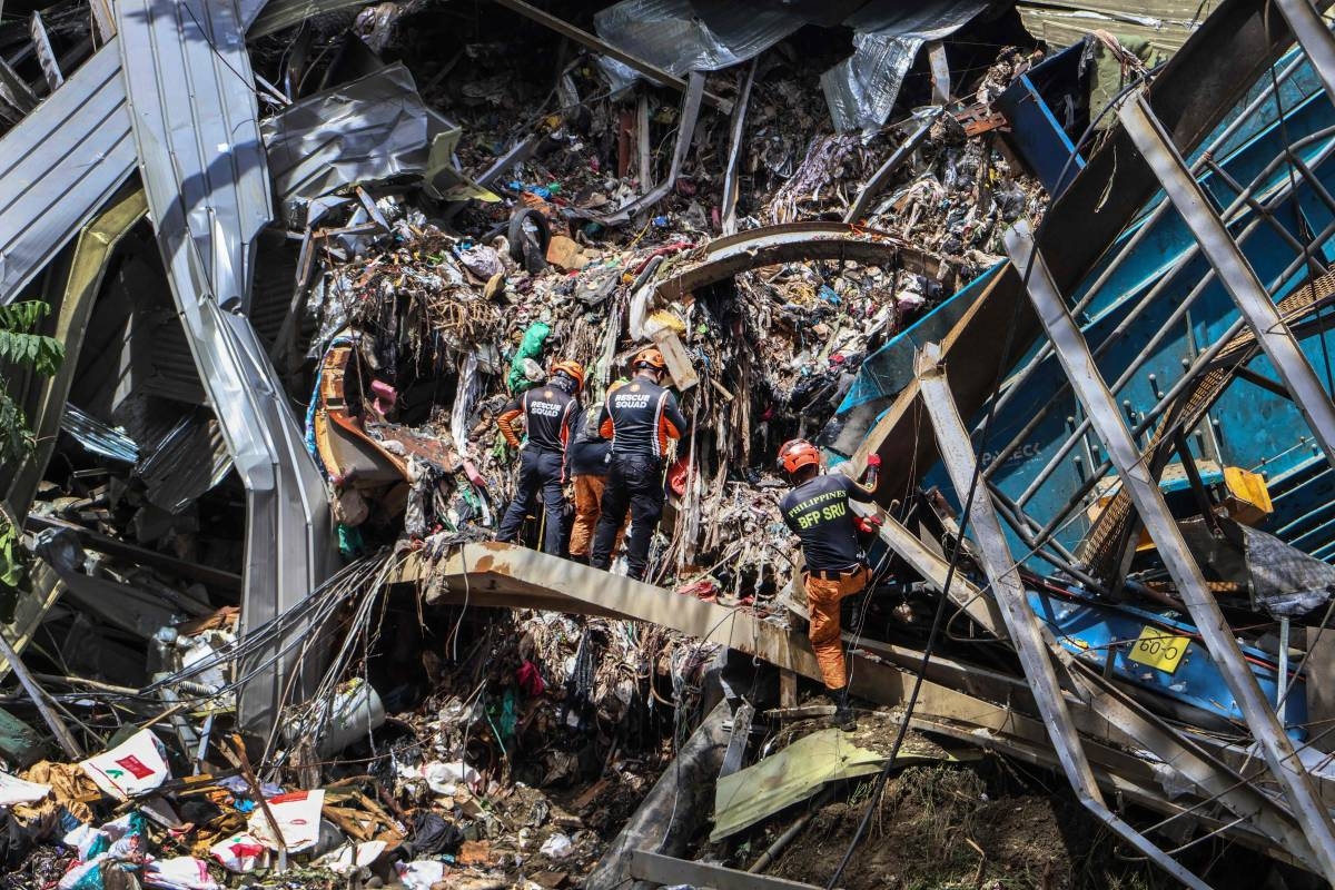 Cebu City landfill collapse death toll rises to 22, mourning day declared