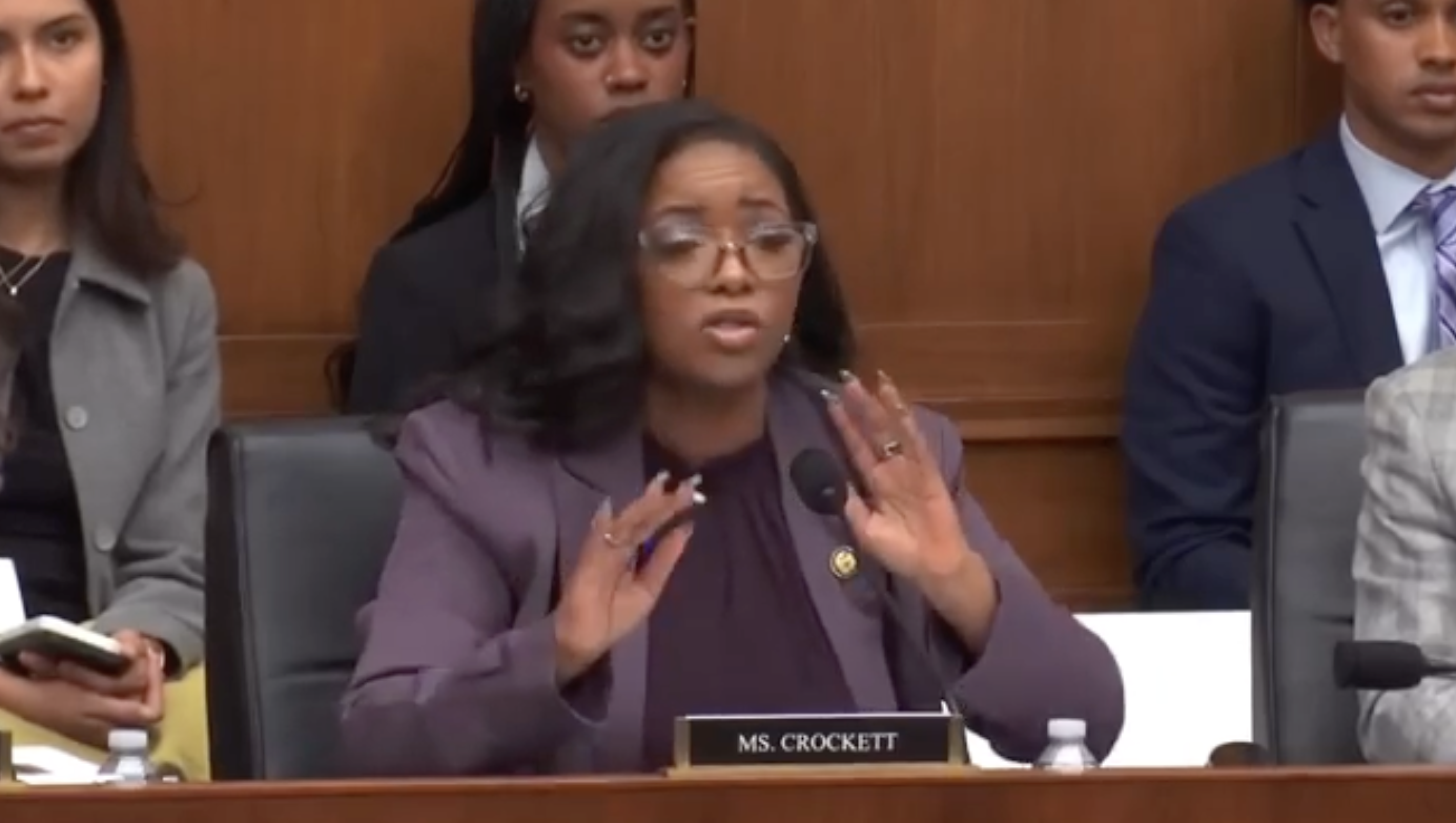 'The conspiracy theories are driving me insane': Jasmine Crockett puts ...