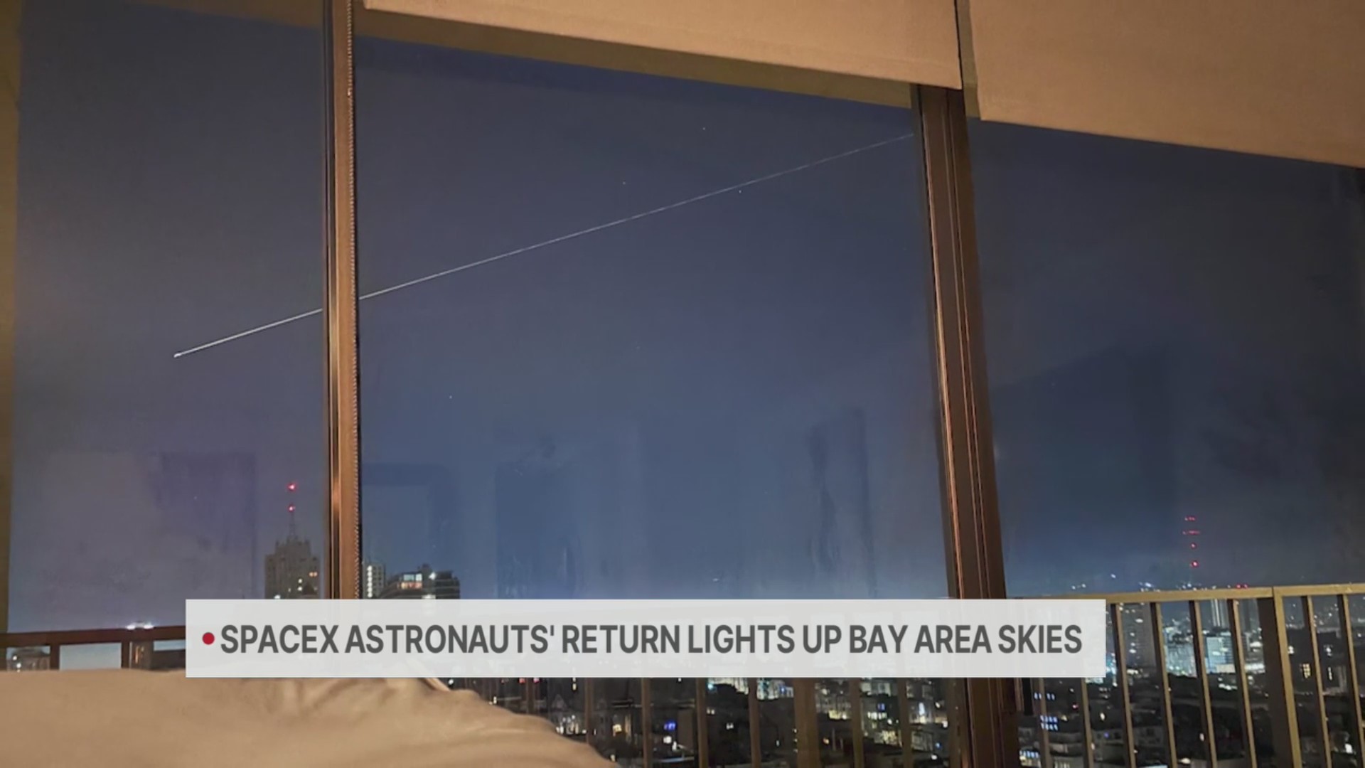 Bright light over Bay Area was astronauts’ return to Earth