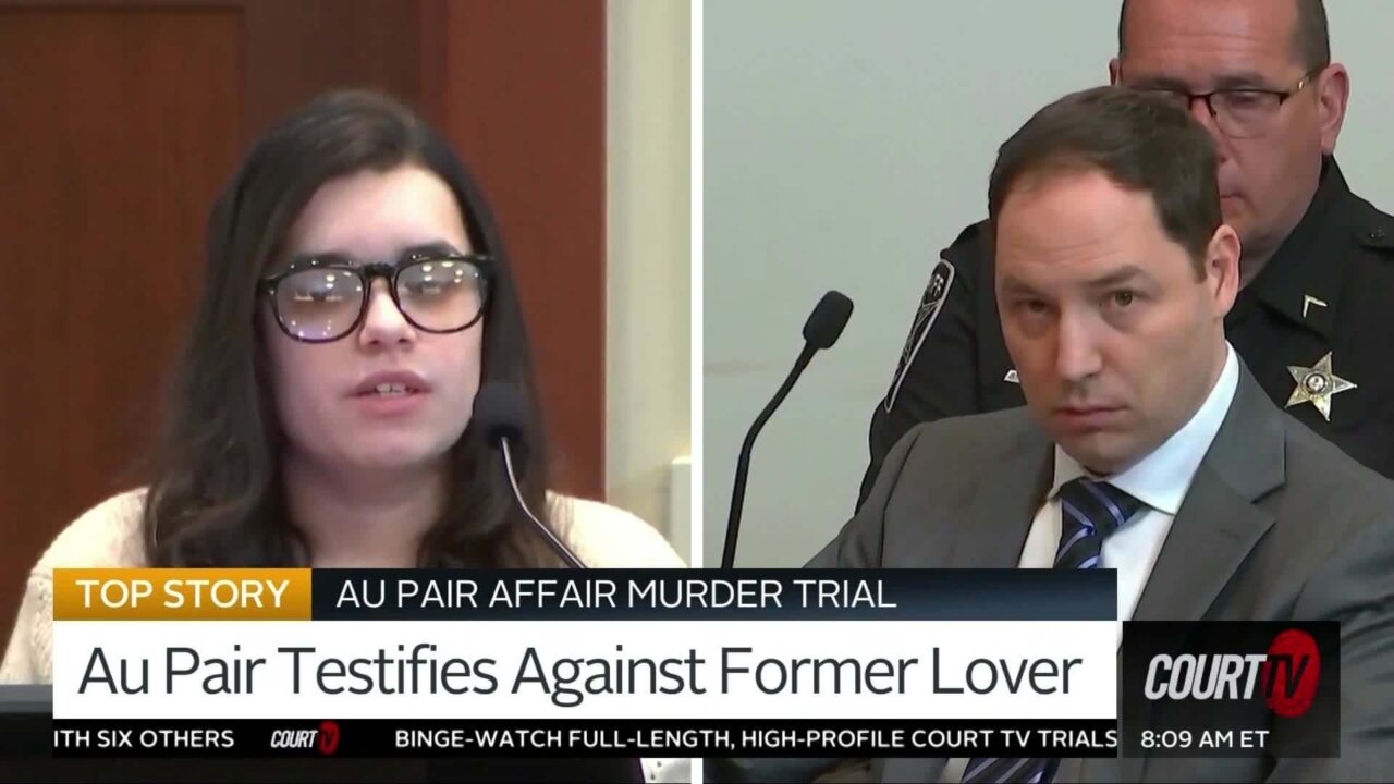 Au pair Juliana Magalhaes testifies against former lover Brendan Banfield