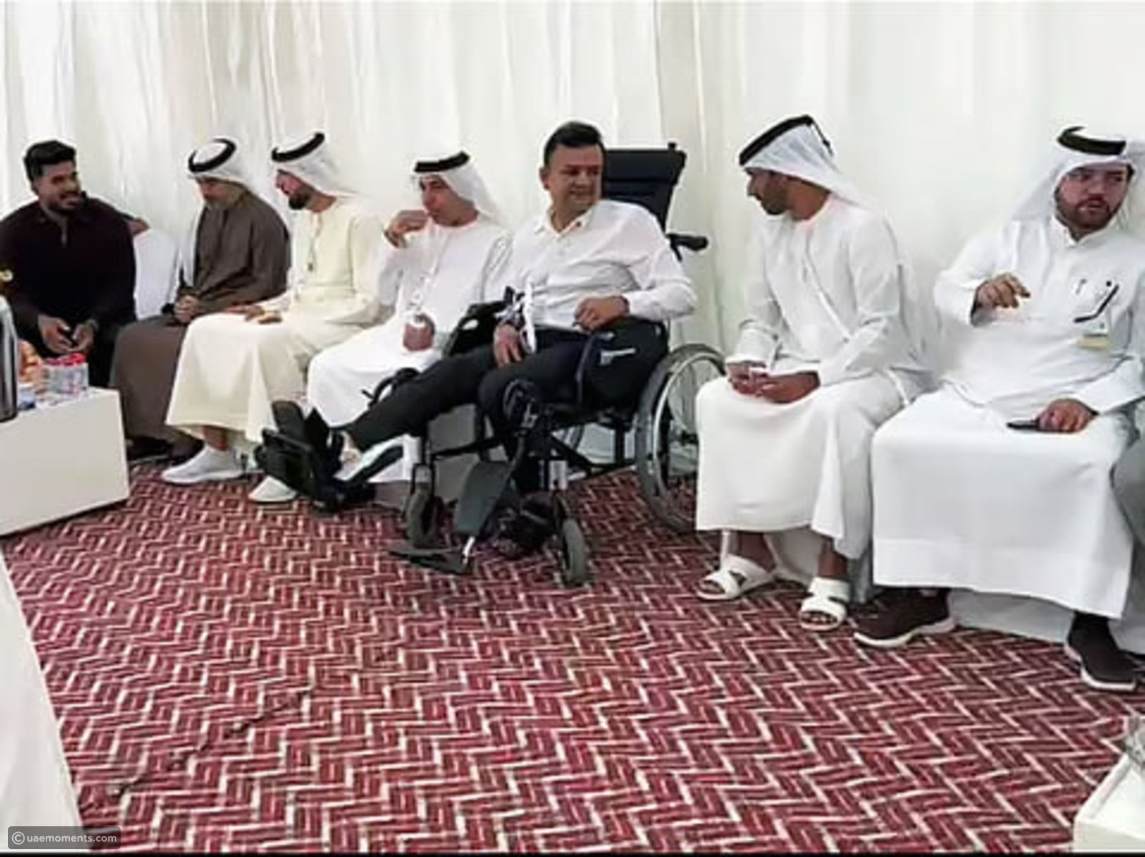 Dubai officials visit Indian father who lost four sons in crash