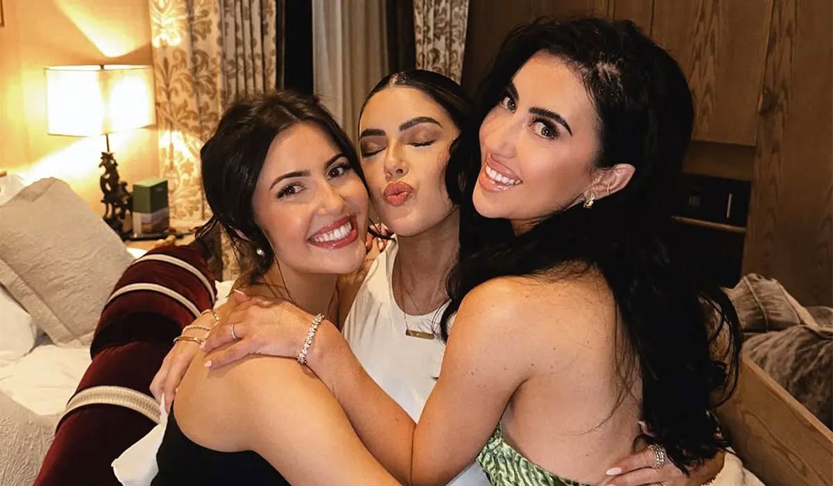 Bonnie Ryan stuns as she shows off bump during annual family tradition