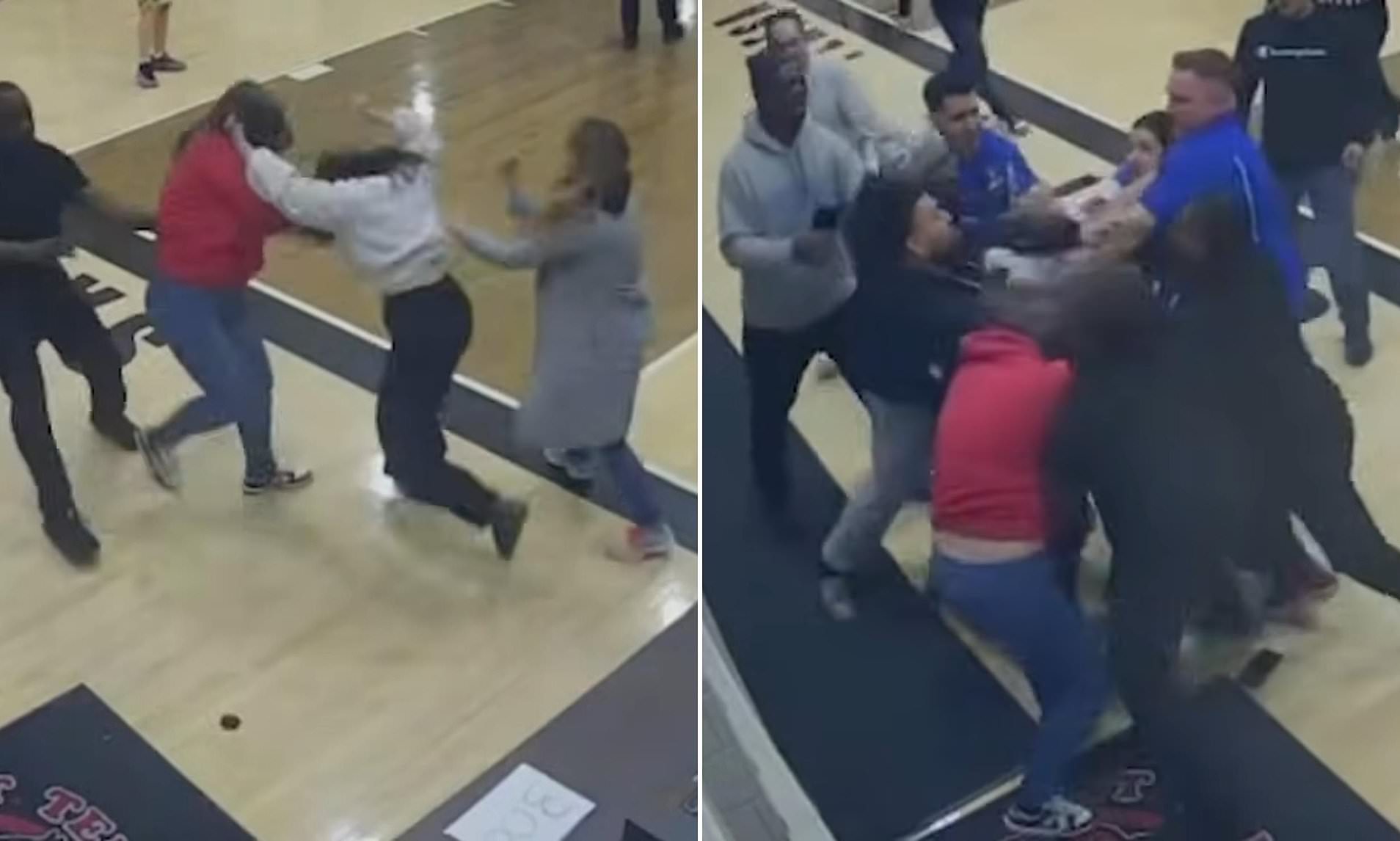 Brawling moms are banned from their kids' basketball games after ...