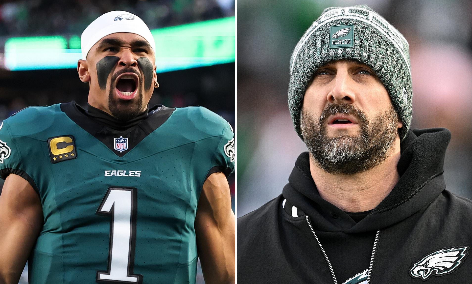 Dejected Jalen Hurts' three-word message to Eagles coach Nick Sirianni ...