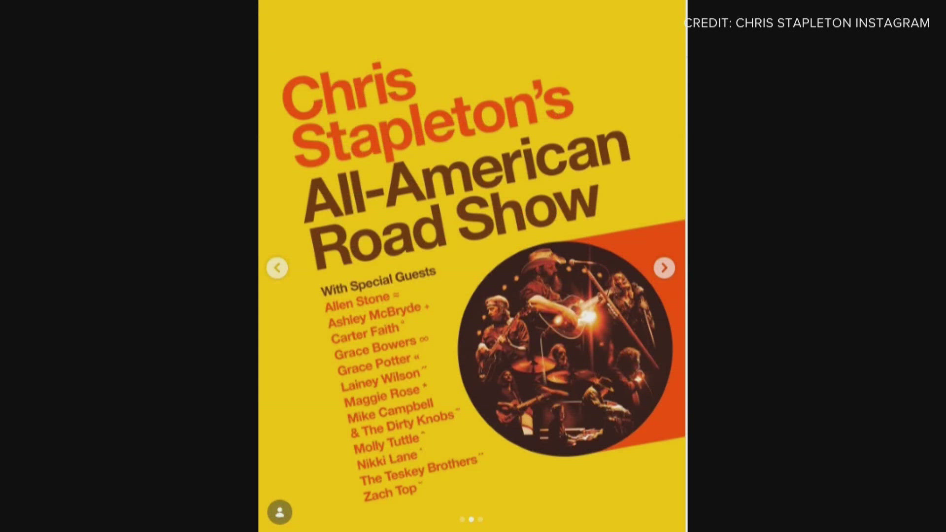 Chris Stapleton adds second Gorge show to 'All-American Road Show'