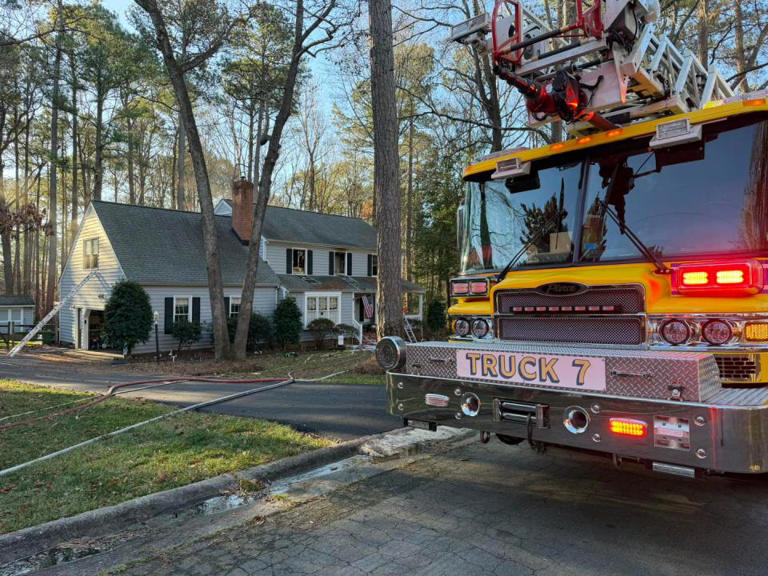 Two people displaced after space heater causes house fire in ...