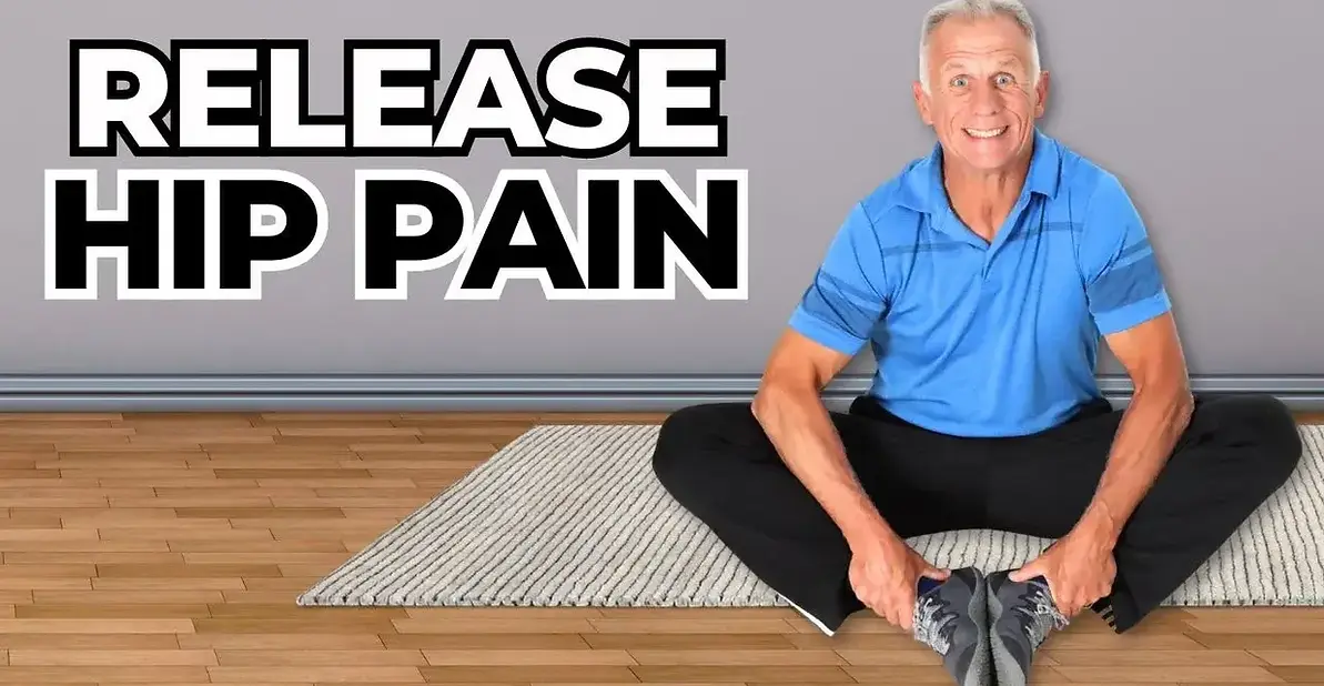 Release hip pain fast with focused stretches! Any age
