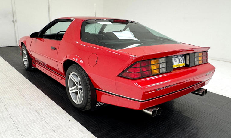 Low-mile 1986 Chevrolet Camaro IROC-Z28 offered as collector-grade example