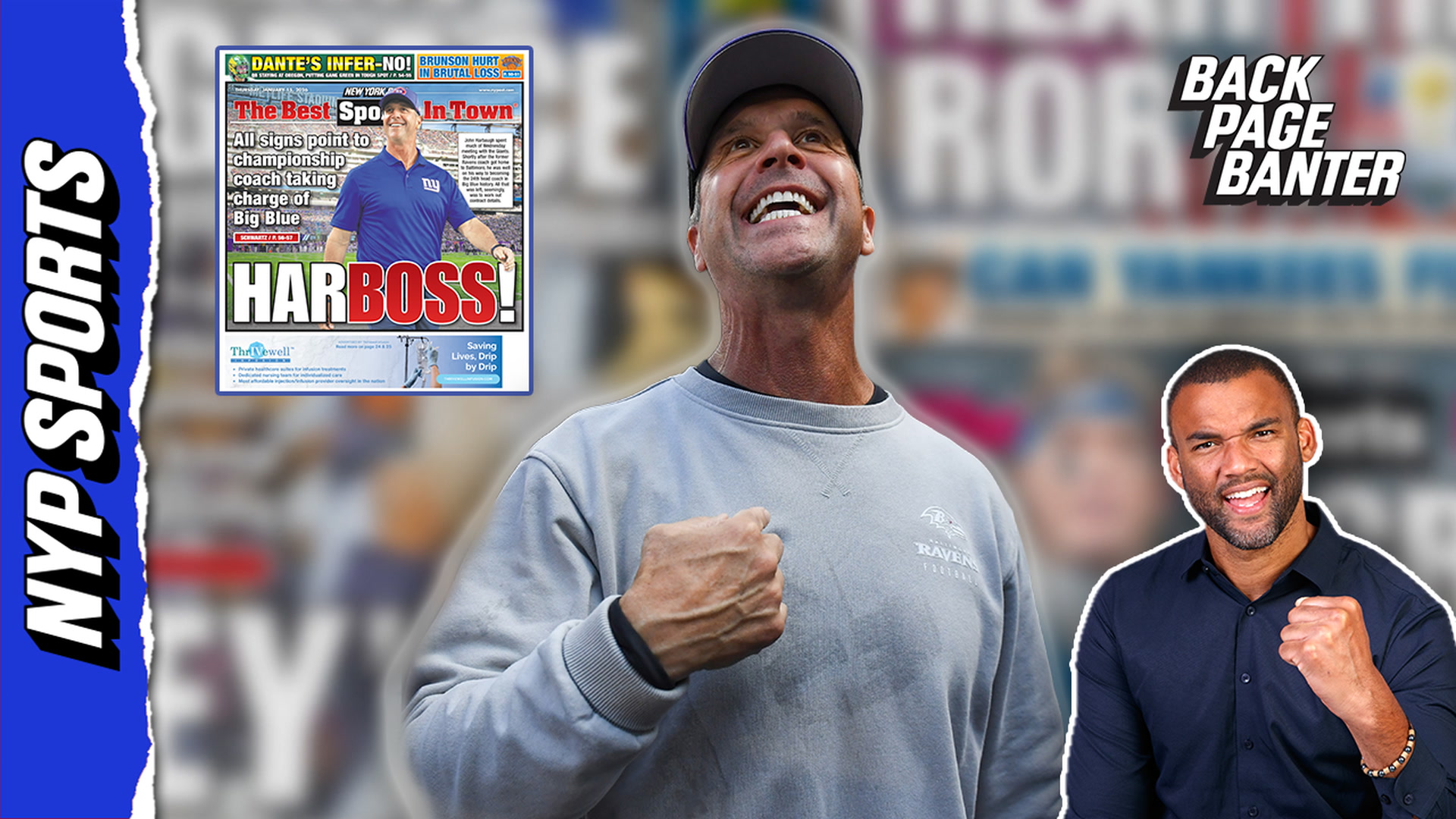 Why Giants' John Harbaugh hire is 'franchise altering' | Back Page Banter