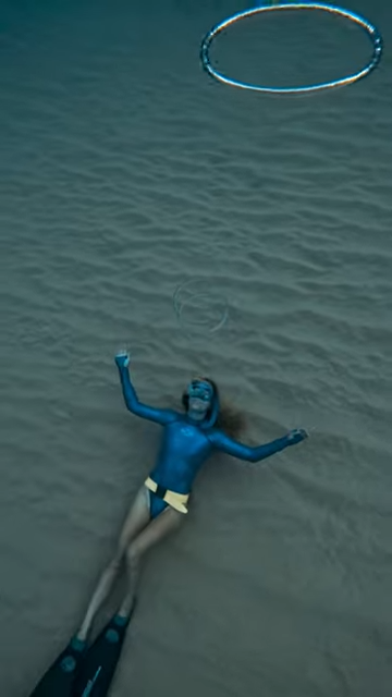 Heather made a baby bubble ring