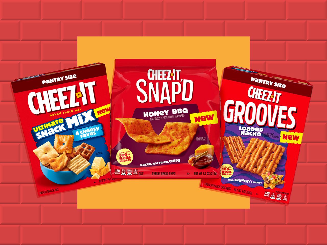 Cheez-It is releasing 3 of its boldest flavors yet