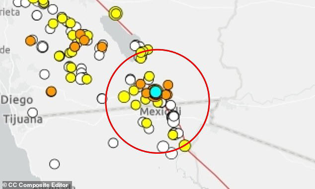 Dozens of earthquakes shake California where the earth is tearing apart