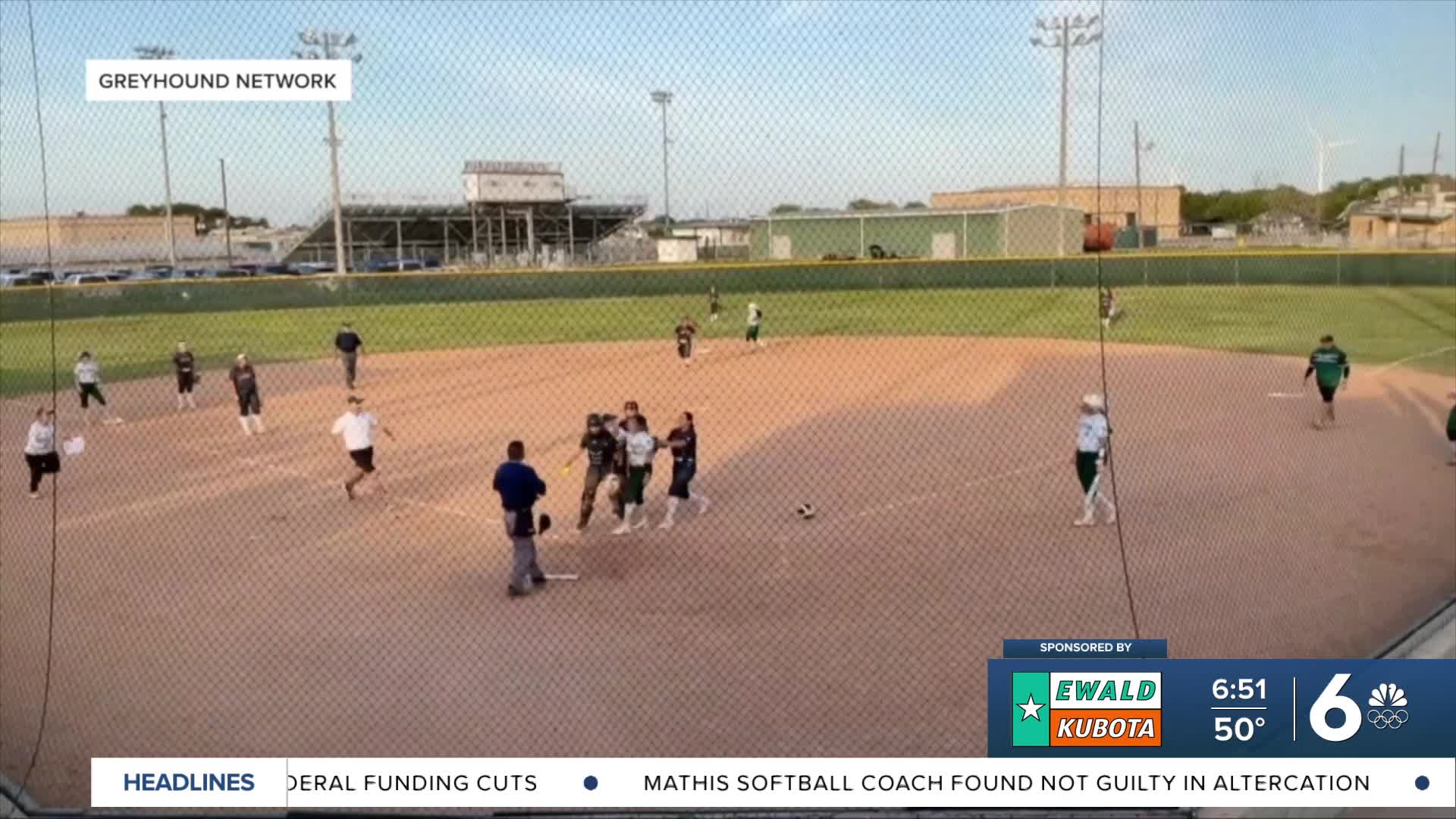 Mathis softball coach found not guilty in altercation case