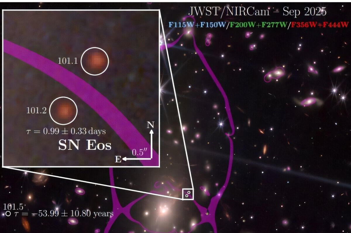 Ancient type II supernova discovered from universe's first billion years