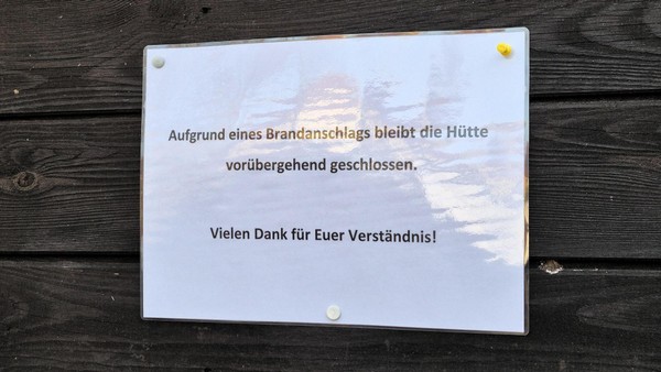 Zeugensuche nach Brandanschlag in Gotha