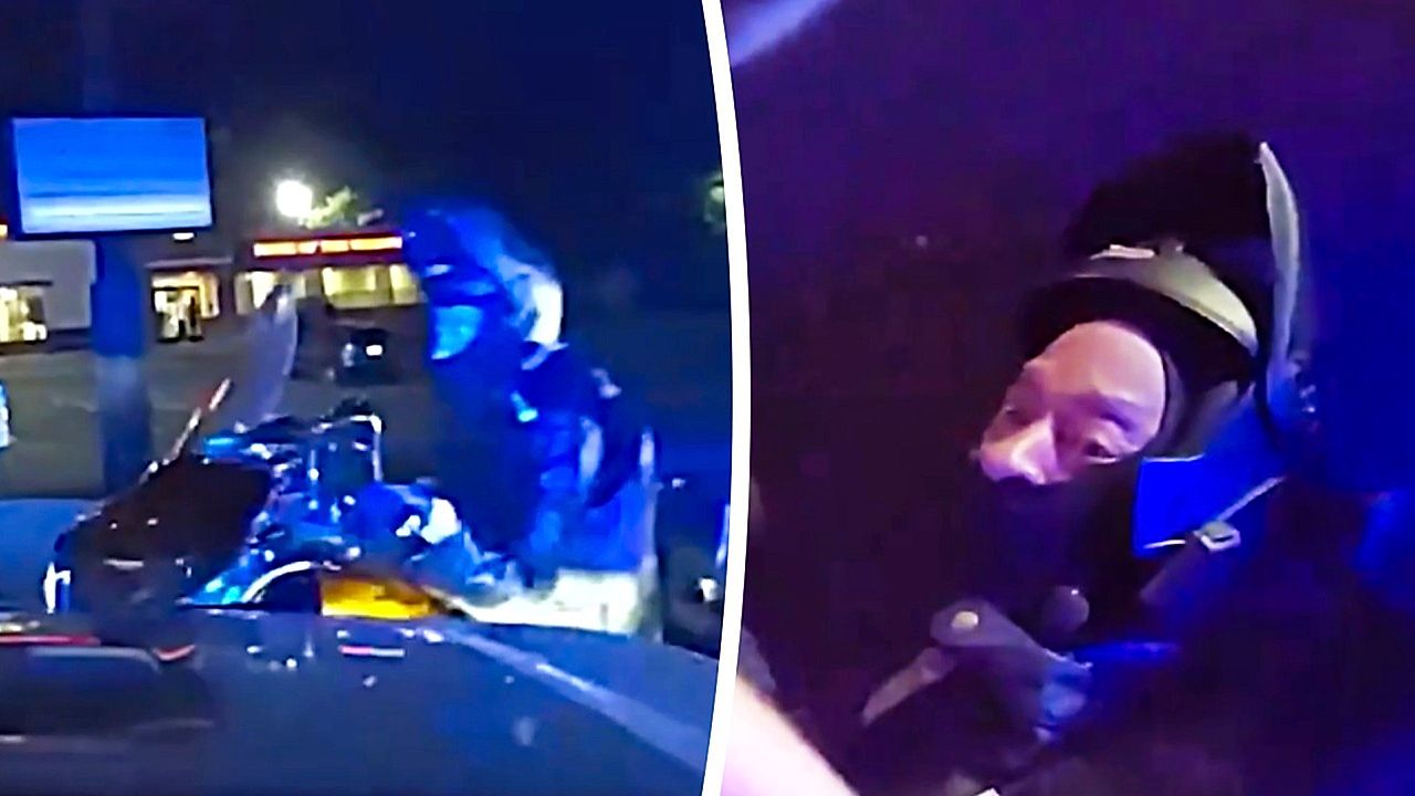 Fake cop arrested after crashing into police vehicle