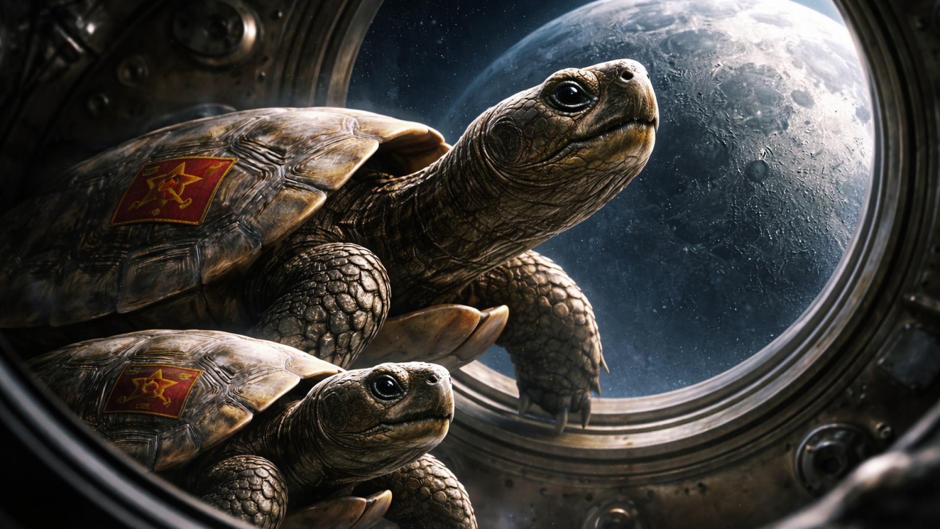 The first vertebrates to reach the moon were Soviet tortoises, Zond 5 ...