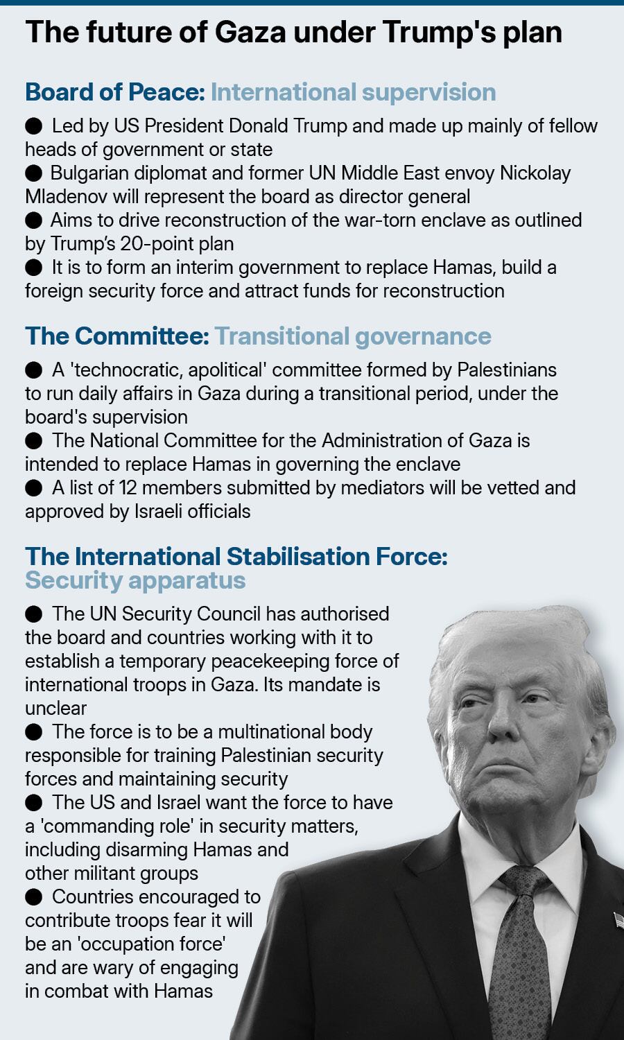 What next for Gaza as Trump peace plan enters second stage?