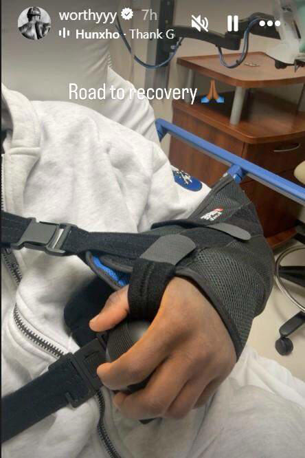 Chiefs' Xavier Worthy shares update - and a warning - after surgical ...