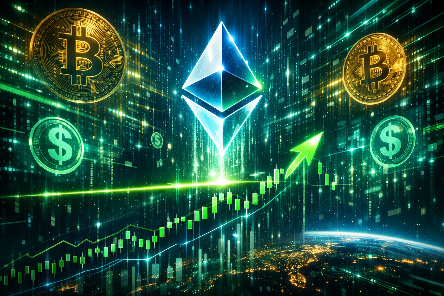 Ethereum steigt auf 3.400 $ an, da das ETH-Staking einen neuen ...