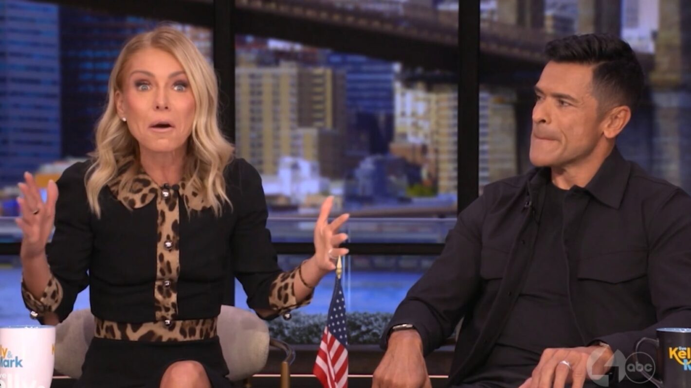'Live': Kelly Ripa says she & crew worked 'sick as dogs' back in the day