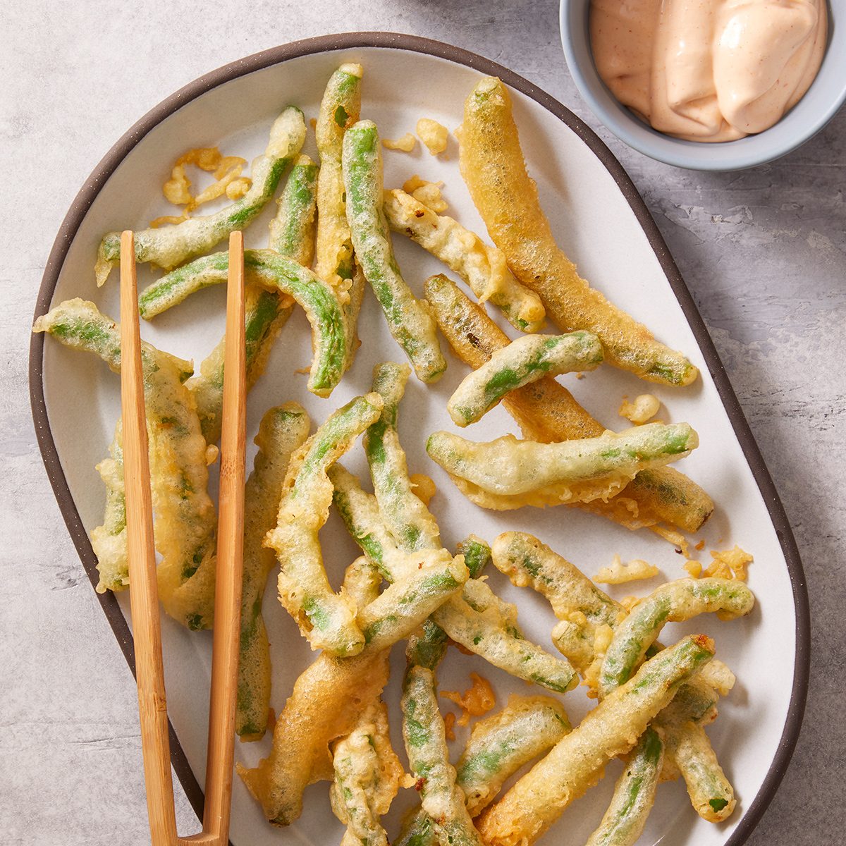 Fried green beans