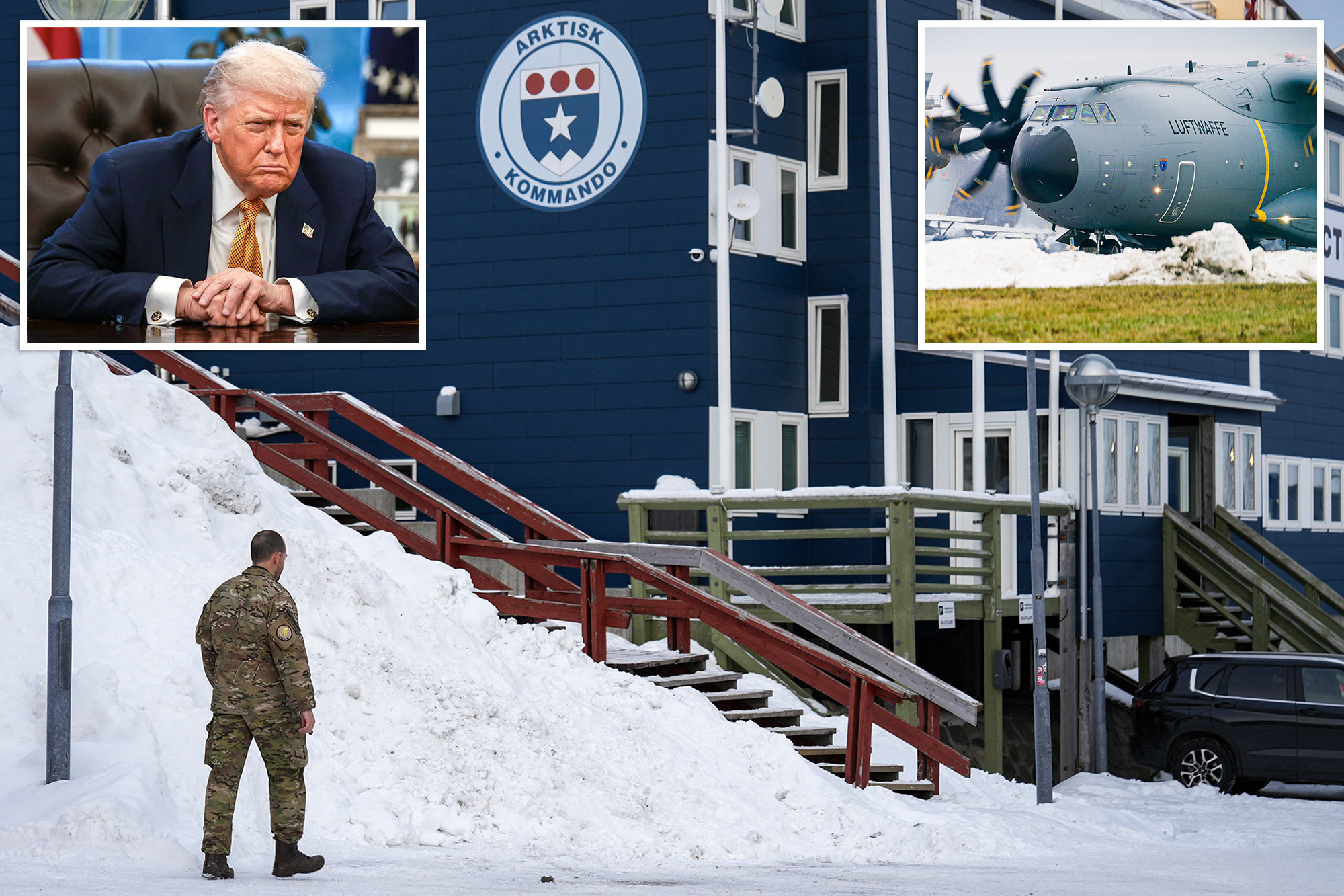 European troops land in Greenland as talks with US over nation’s future ...