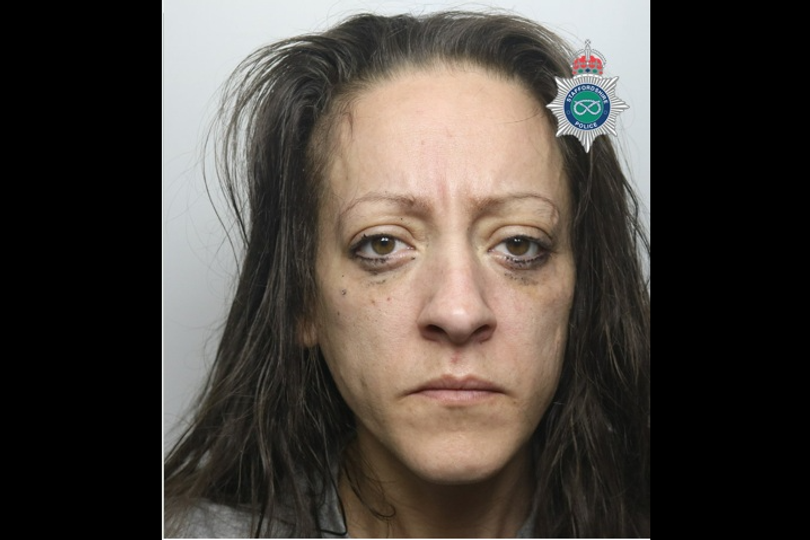 Face of woman who had fearsome zombie knife stashed in home