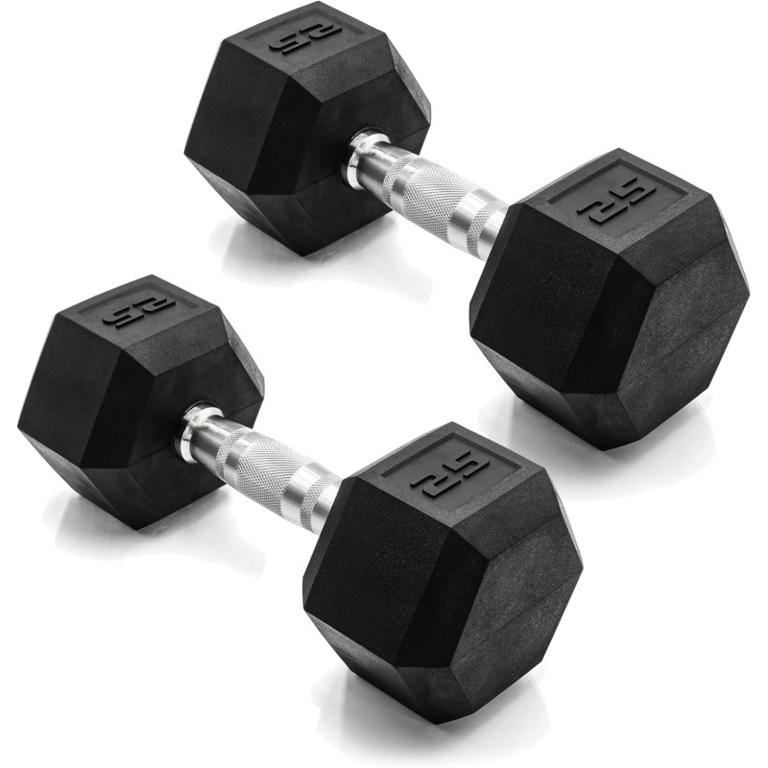 Cap Barbell's 25-pound dumbbell set is under $1 per pound on Amazon