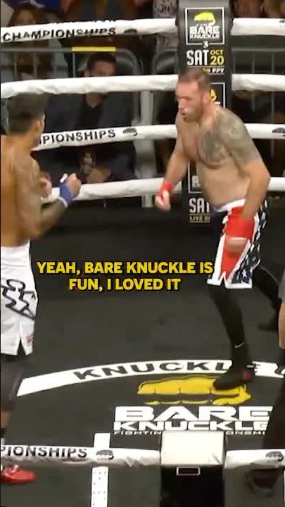 Kendall Grove talks Bare Knuckle fighting