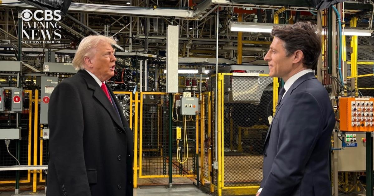 'CBS Evening News' anchor Tony Dokoupil's political views have been ...