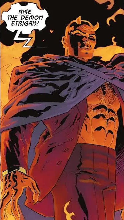 Lex Luthor steals the power of Etrigan!