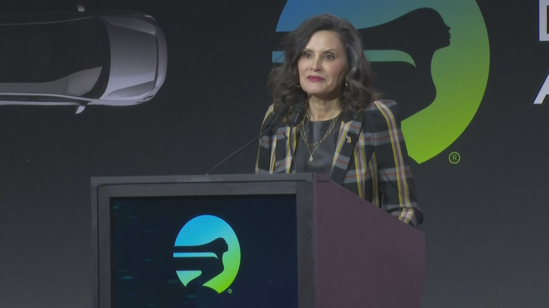 Whitmer urges collaboration in Detroit Auto Show speech