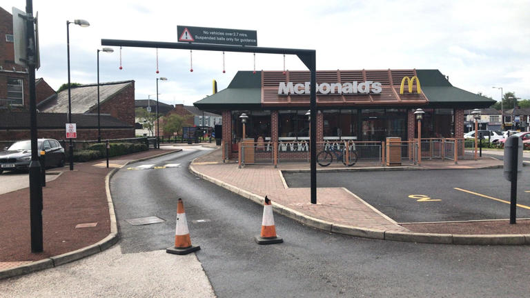 McDonald's in Leyland 'take-out only' while emergency toilet repairs ...