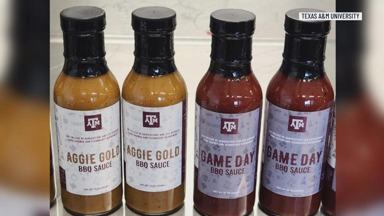 Texas A&M students and faculty launch the first Texas A&M-branded BBQ ...