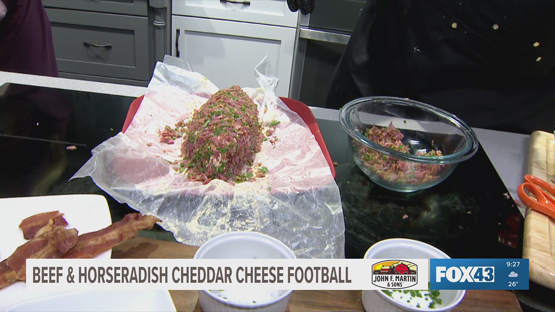 John F Martin & Sons prepares a football-themed dish perfect for the ...