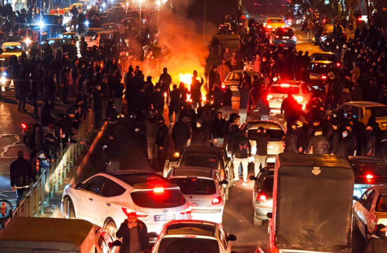 What is the Mossad's role in Iran's ongoing crisis?