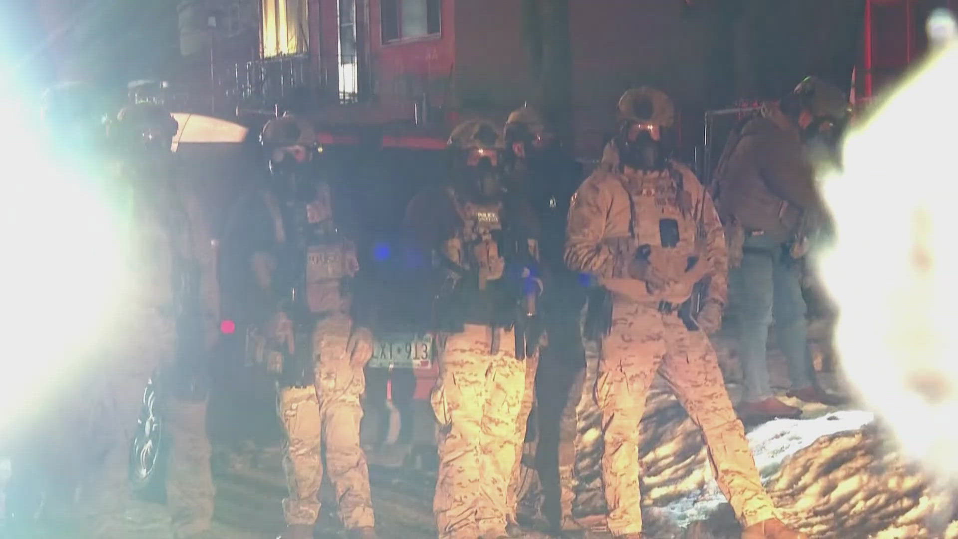 Federal officer shoots person in leg after being attacked during ...