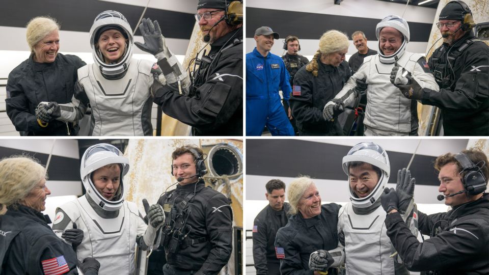 4 astronauts return to Earth after medical issue forces early ISS exit