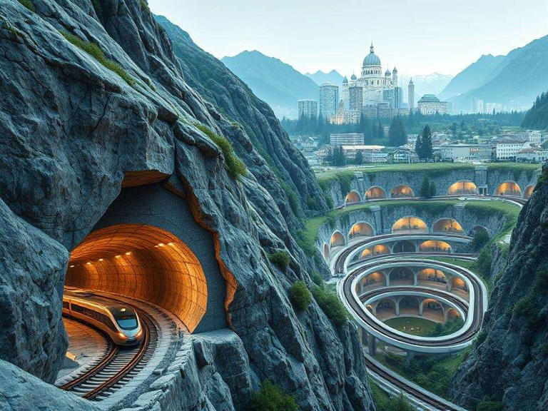 Beneath the mountains: Switzerland’s hidden tunnel network