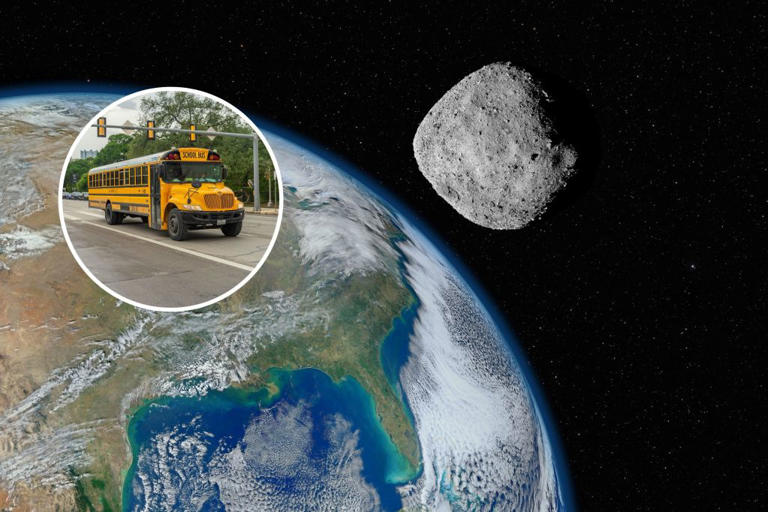 NASA tracking bus-sized asteroid nearing Earth today