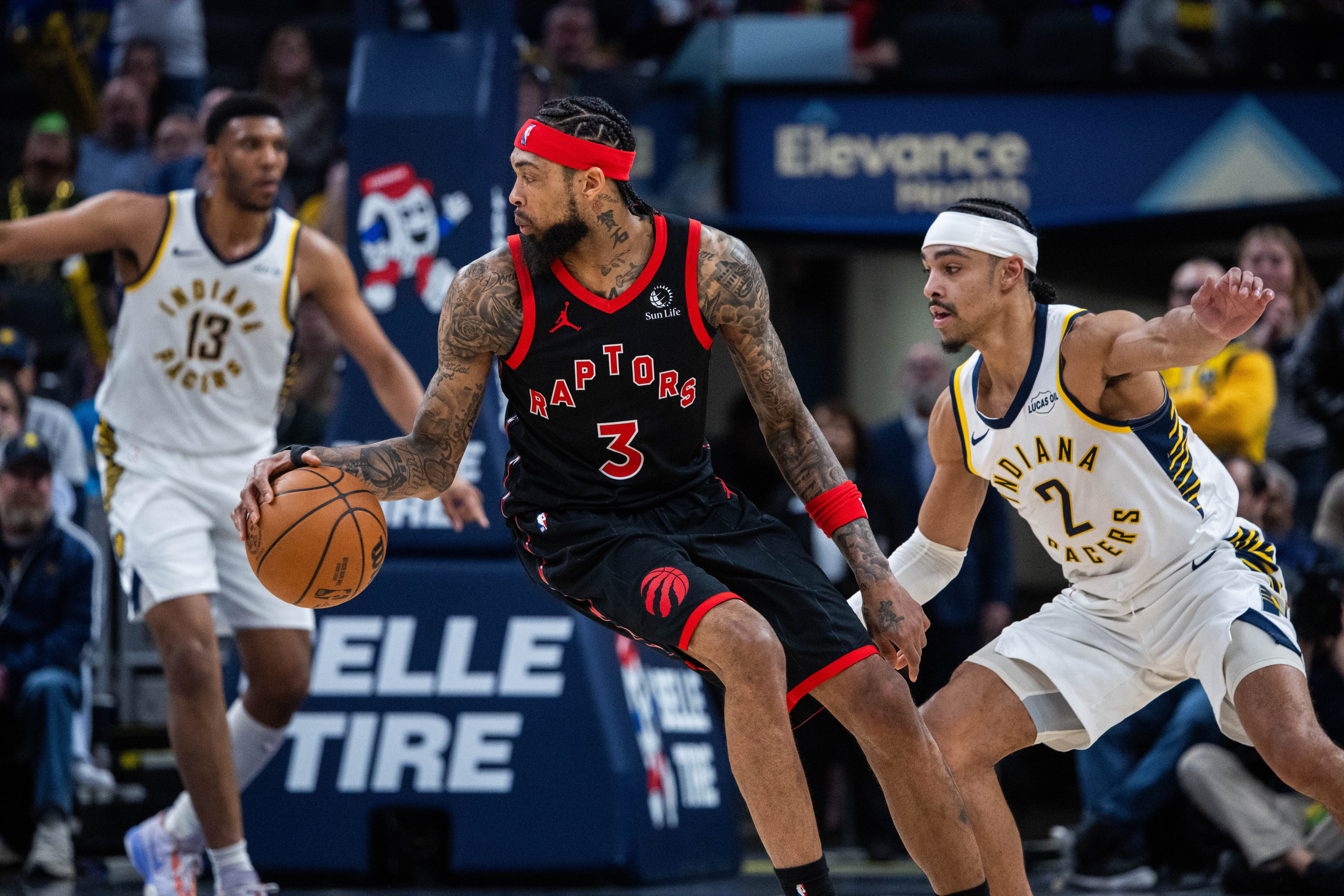 Ingram, Barnes power early surge as Raptors roll past Pacers 115-101