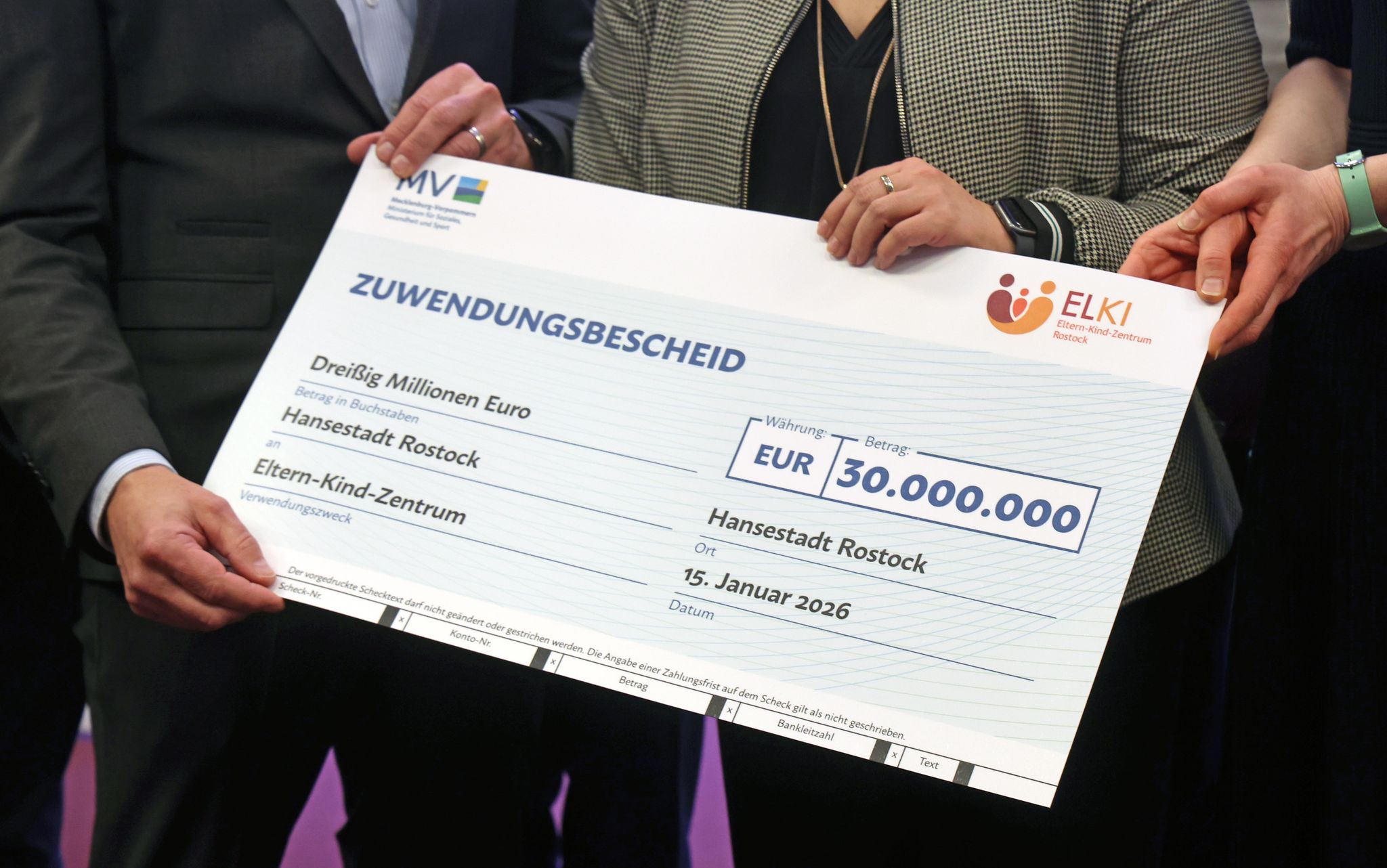 30 Millionen für Eltern-Kind-Klinik in Rostock